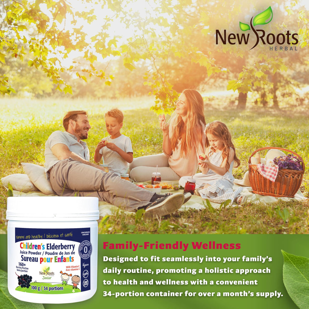 elderberry powder for kids health