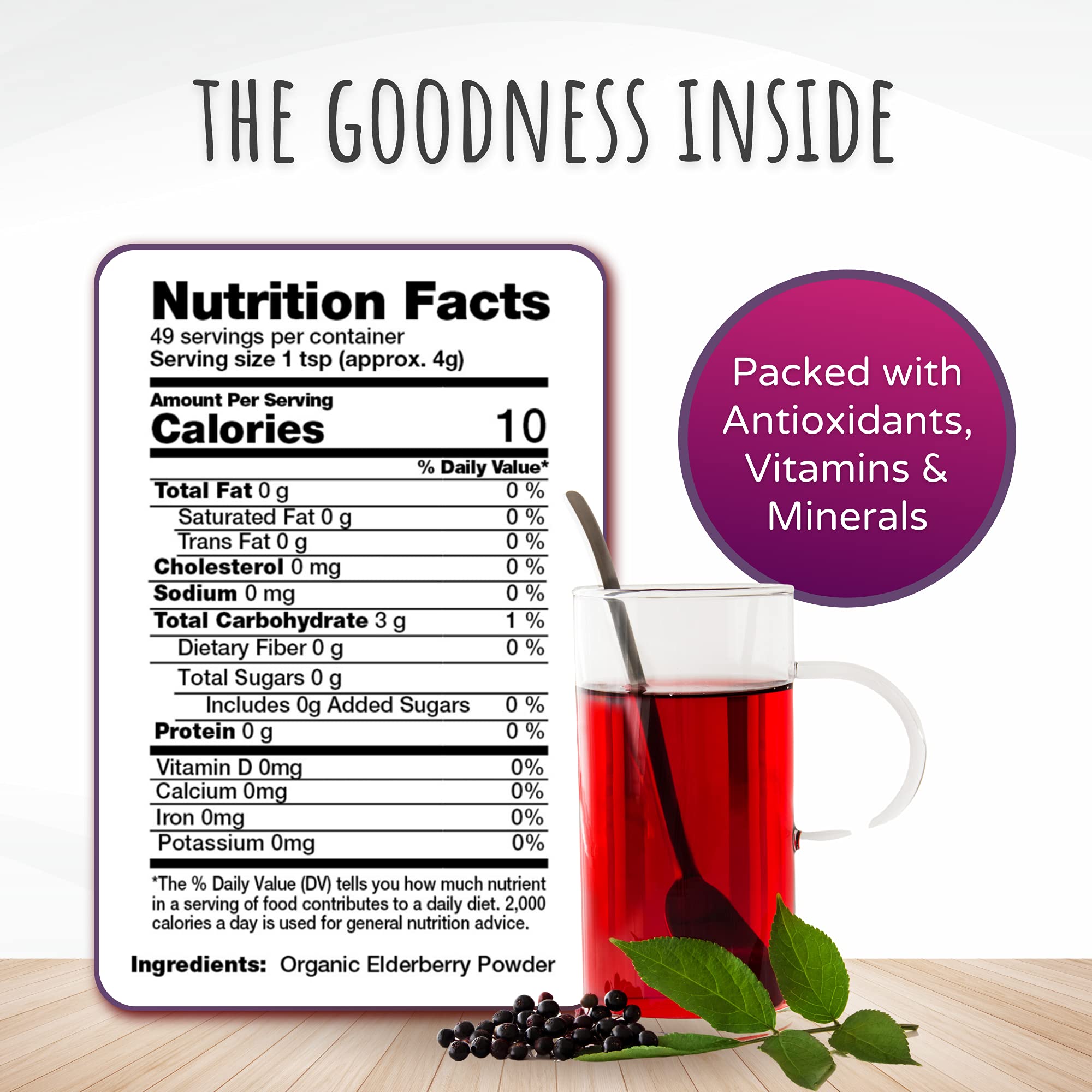 elderberry powder for natural remedies