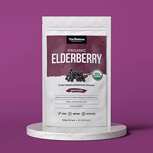 elderberry powder for seasonal allergies