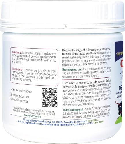 elderberry powder for tasty smoothies