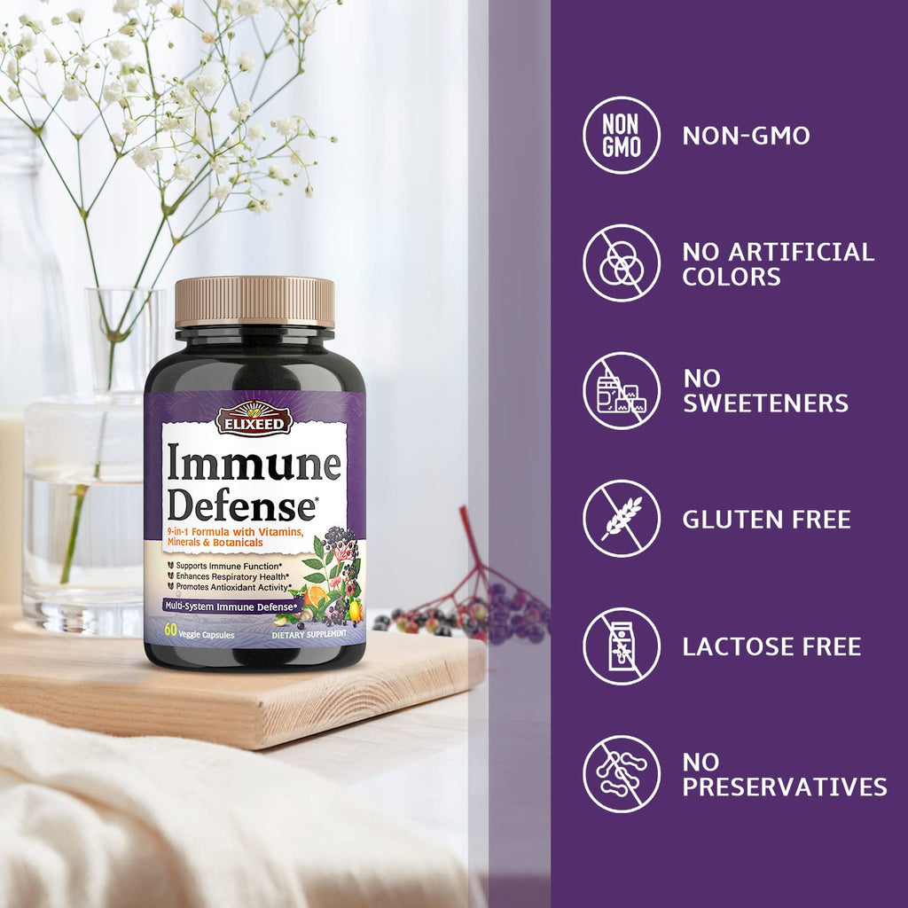 Elderberry supplement for cold prevention