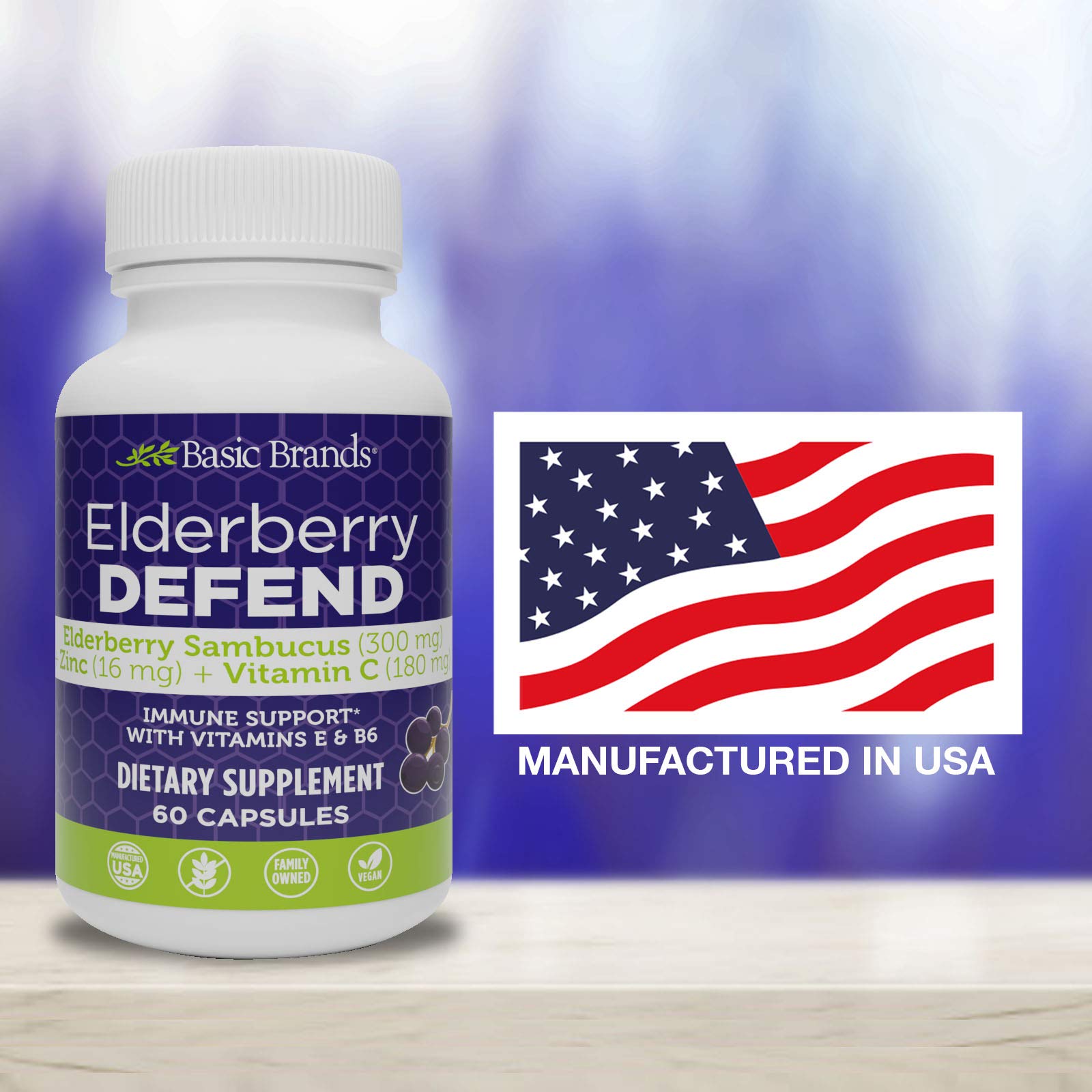Elderberry supplement for family health
