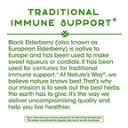 Elderberry supplement for overall health