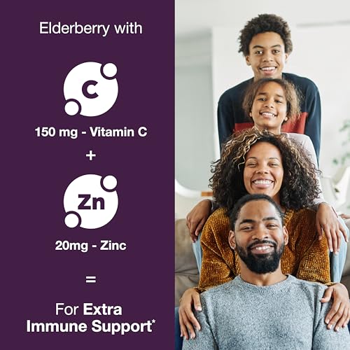 Elderberry supplement for vitality