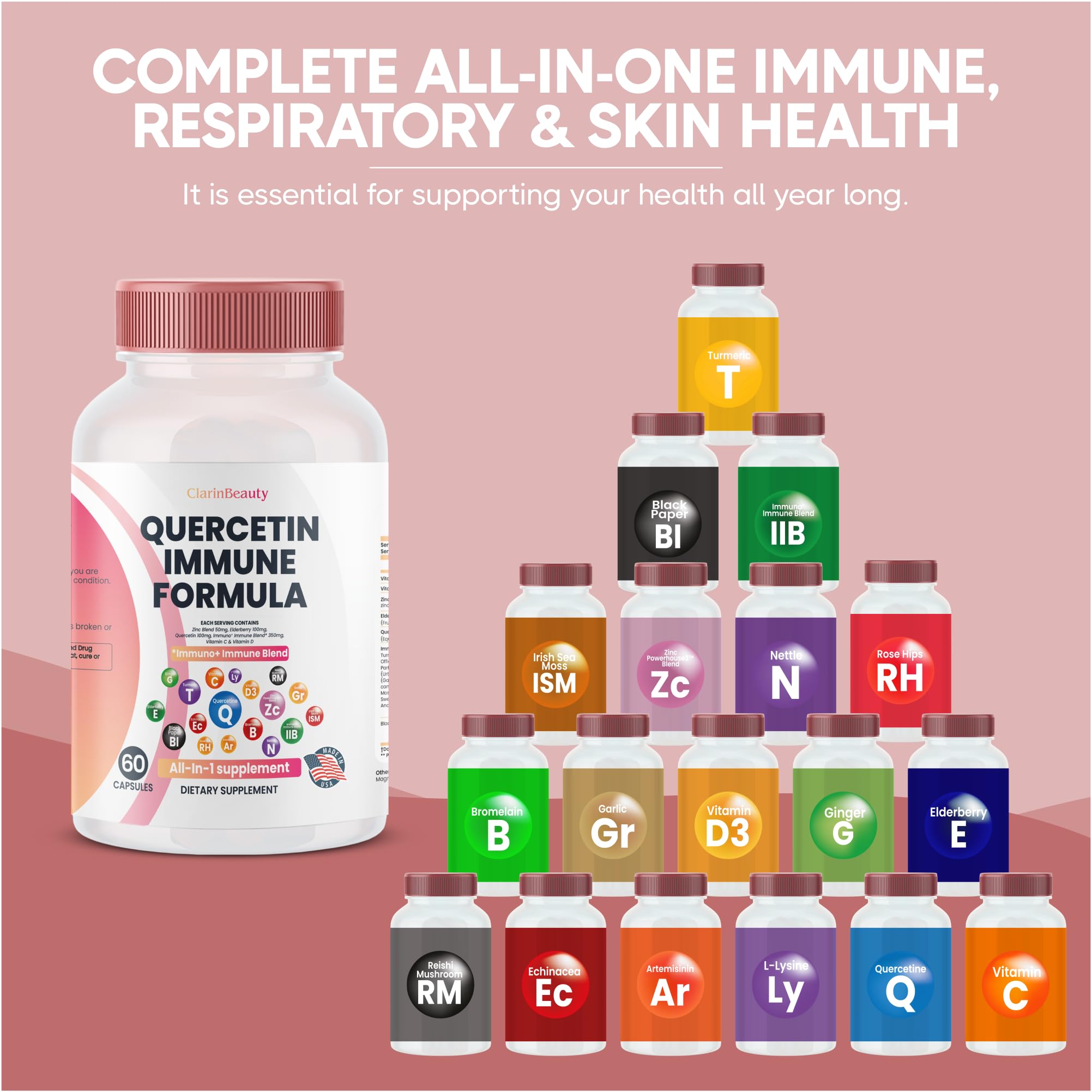 Elderberry supplement with bromelain