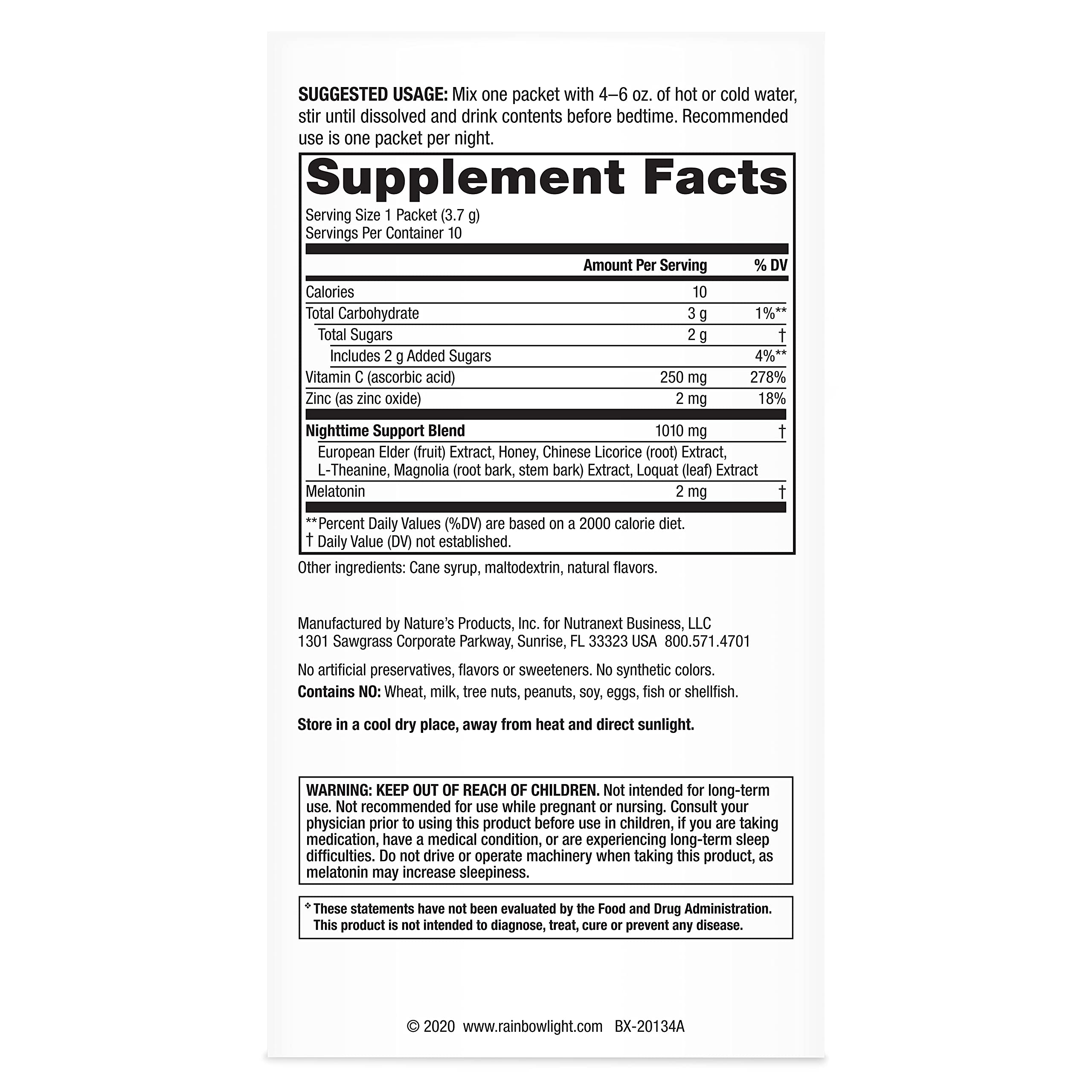 Elderberry supplement with melatonin benefits