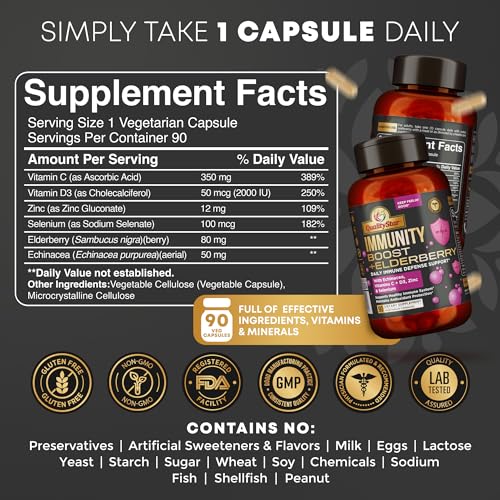 Elderberry supplements for everyday health