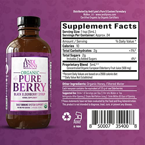 Elderberry syrup for antioxidant benefits
