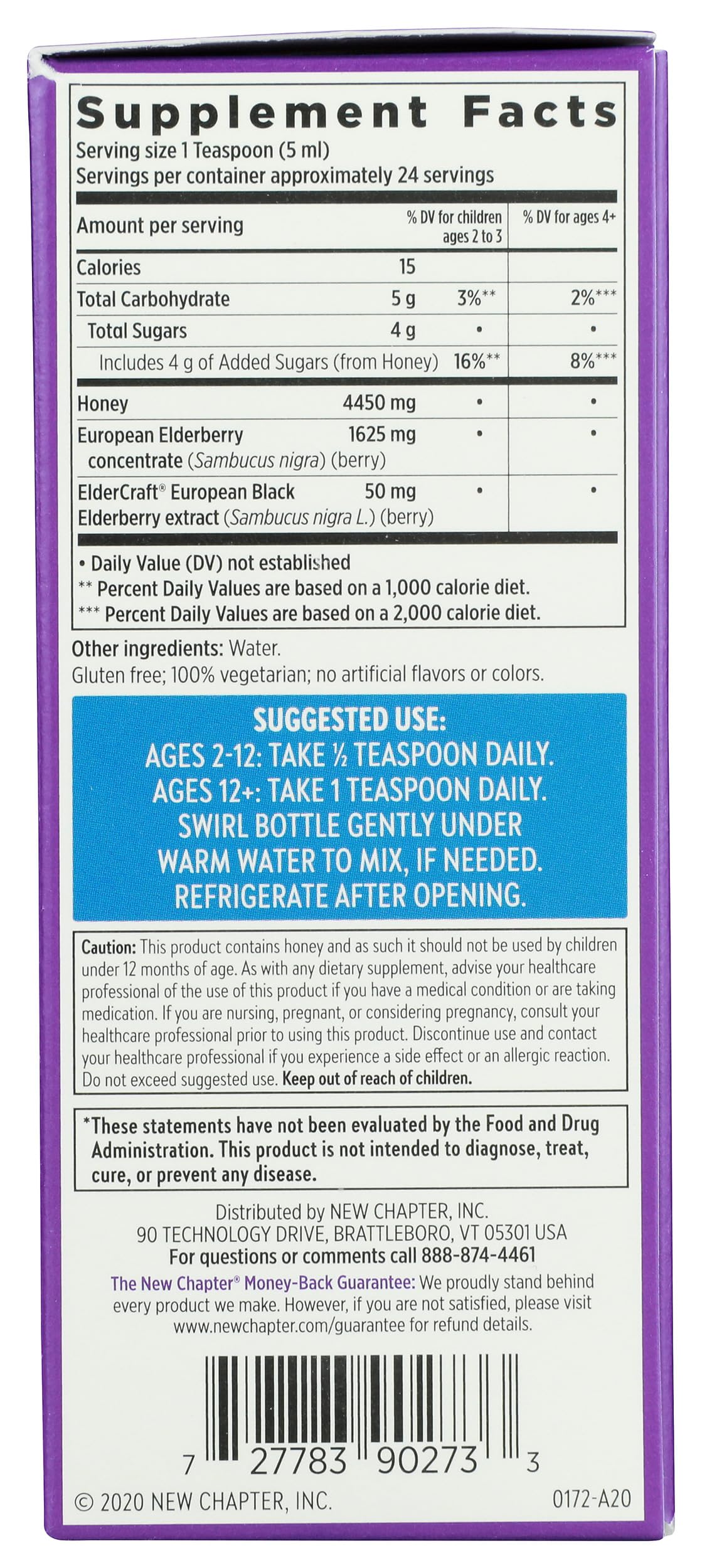 Elderberry syrup for antioxidant support