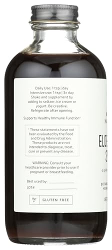 Elderberry syrup for better immunity