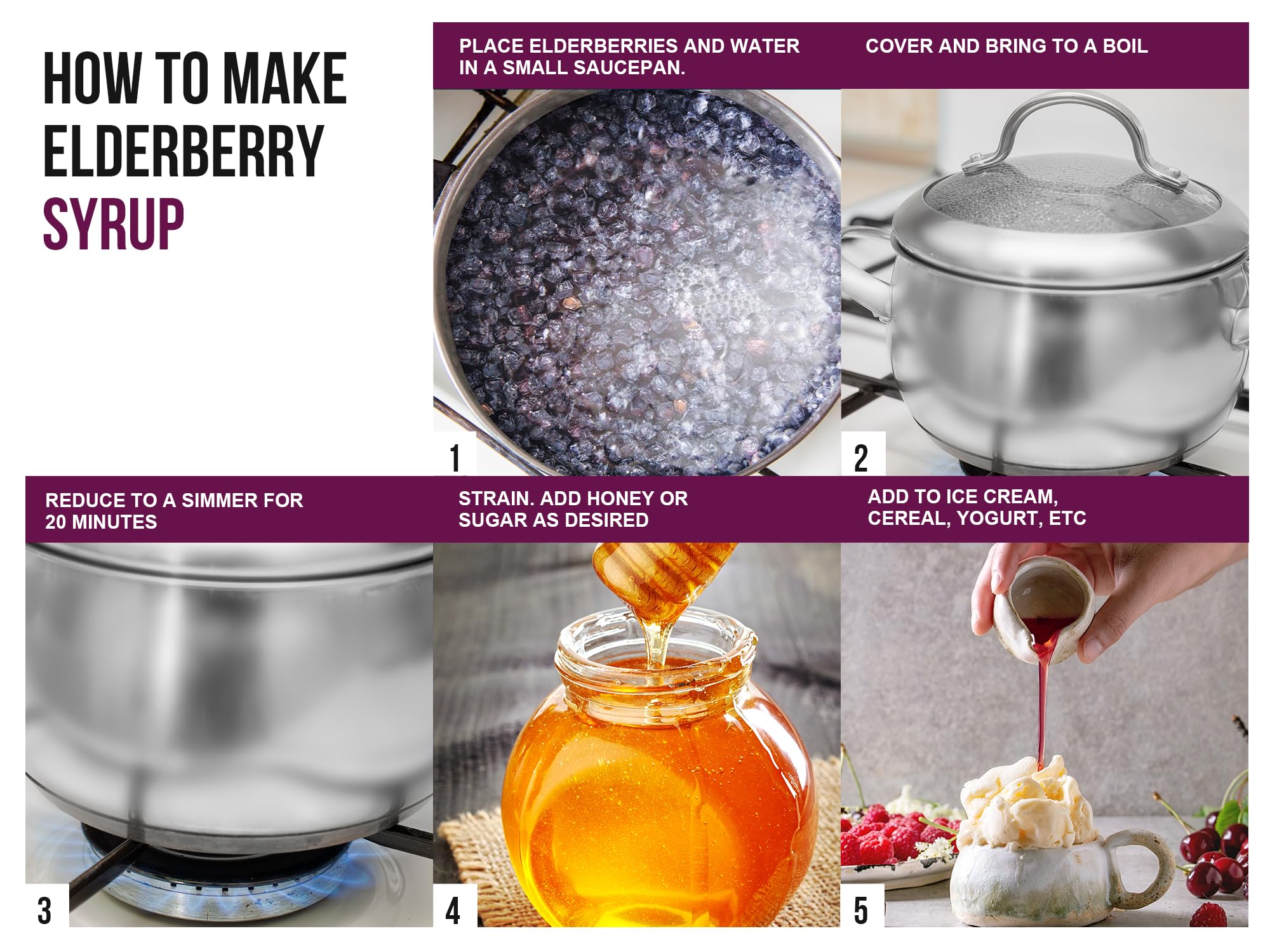 elderberry syrup for cold relief