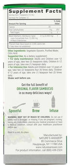 elderberry syrup for cough and congestion