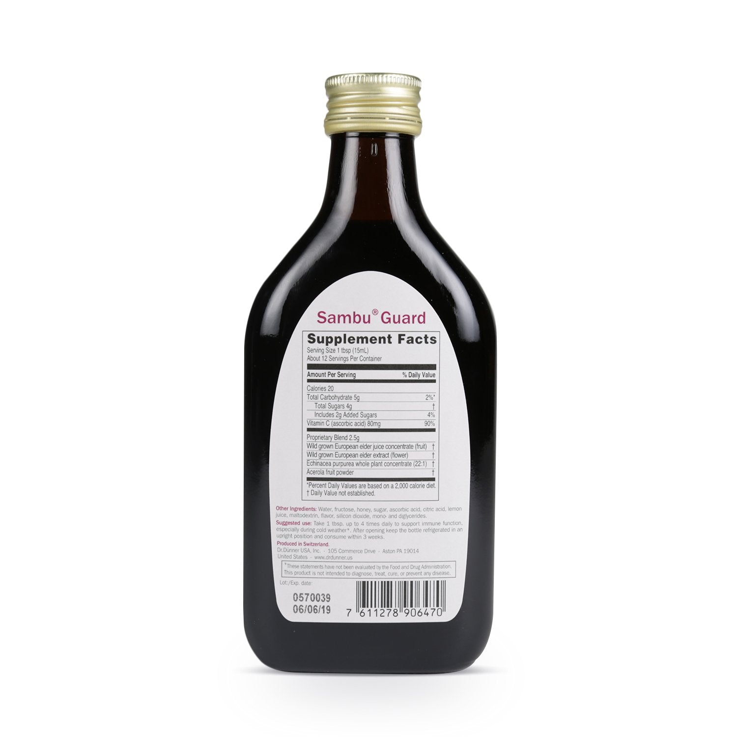 Elderberry syrup for daily immune support
