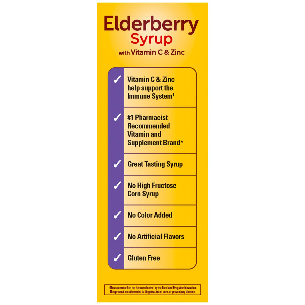 Elderberry syrup for digestive health
