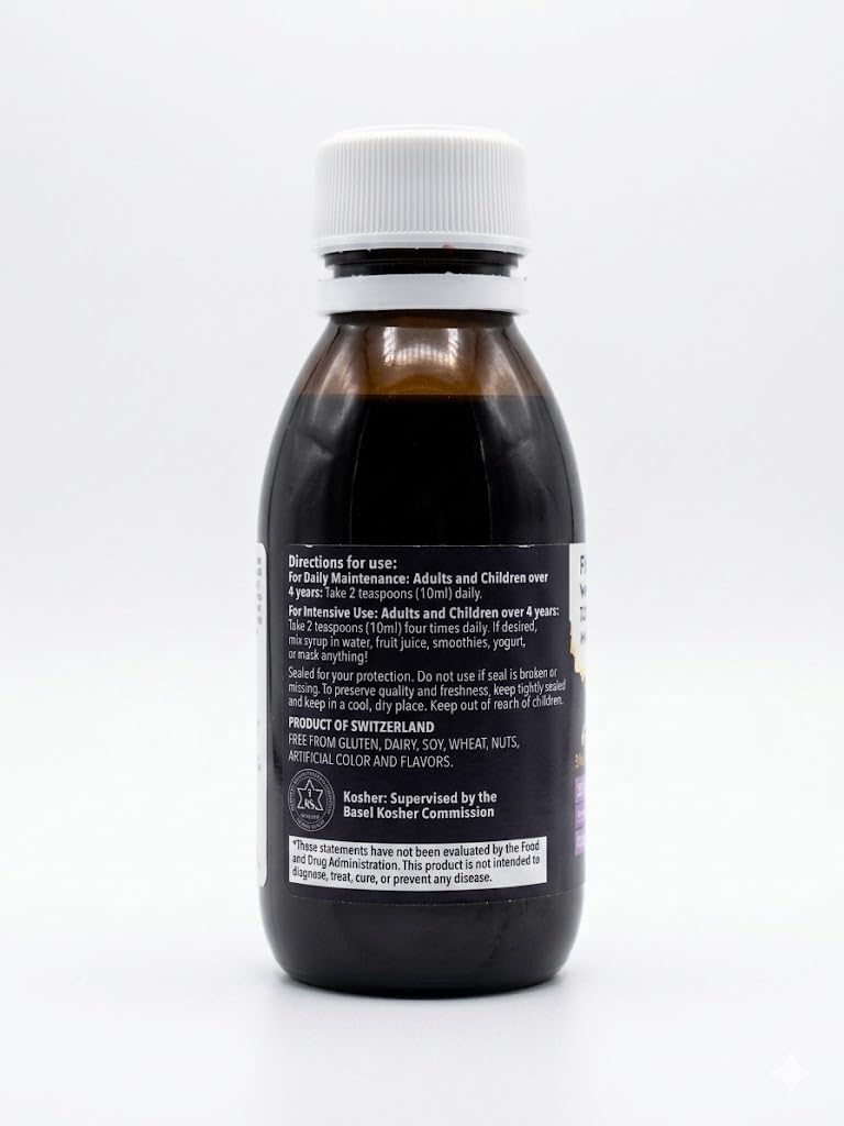 Elderberry syrup for effective immune support