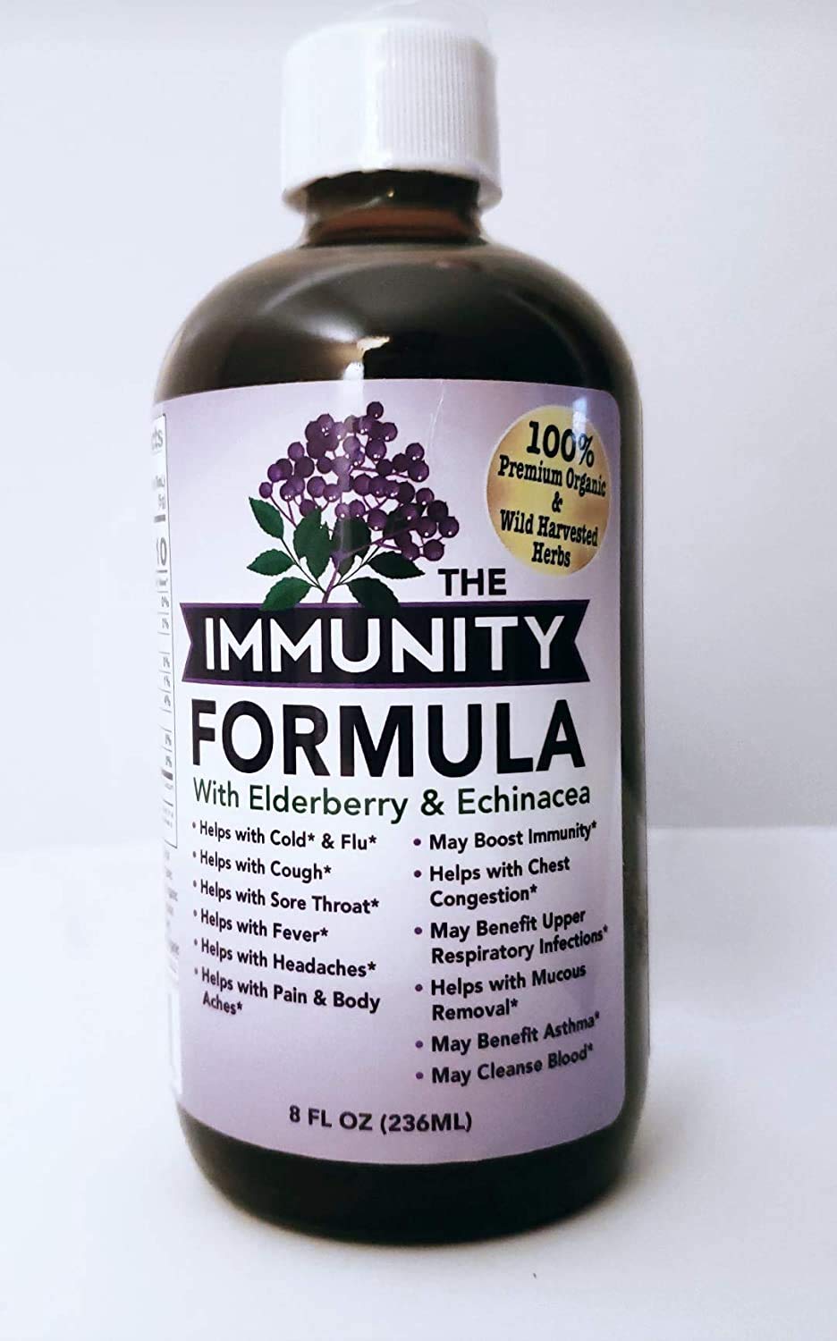 Elderberry syrup for immune support