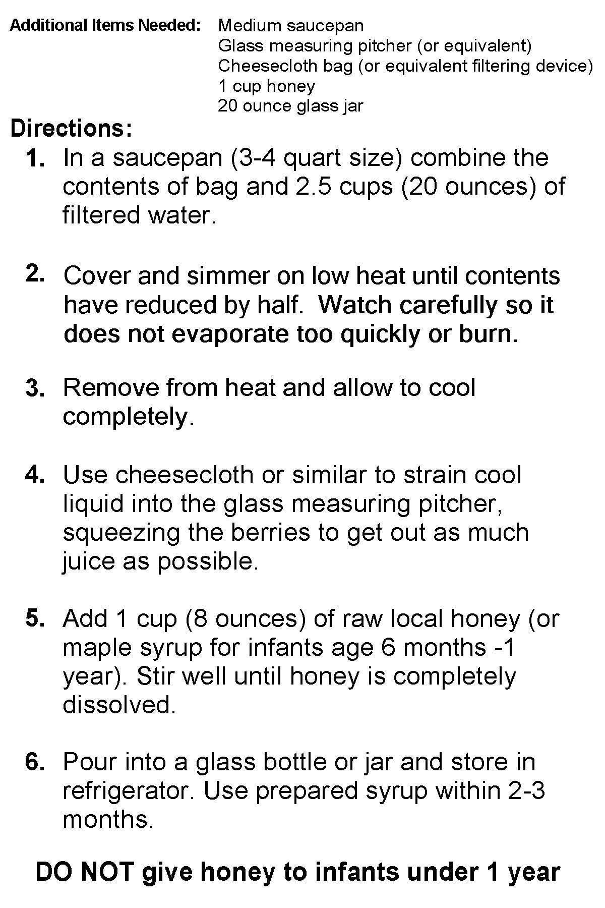 elderberry syrup for immune support