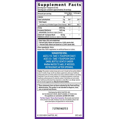 elderberry syrup for overall vitality