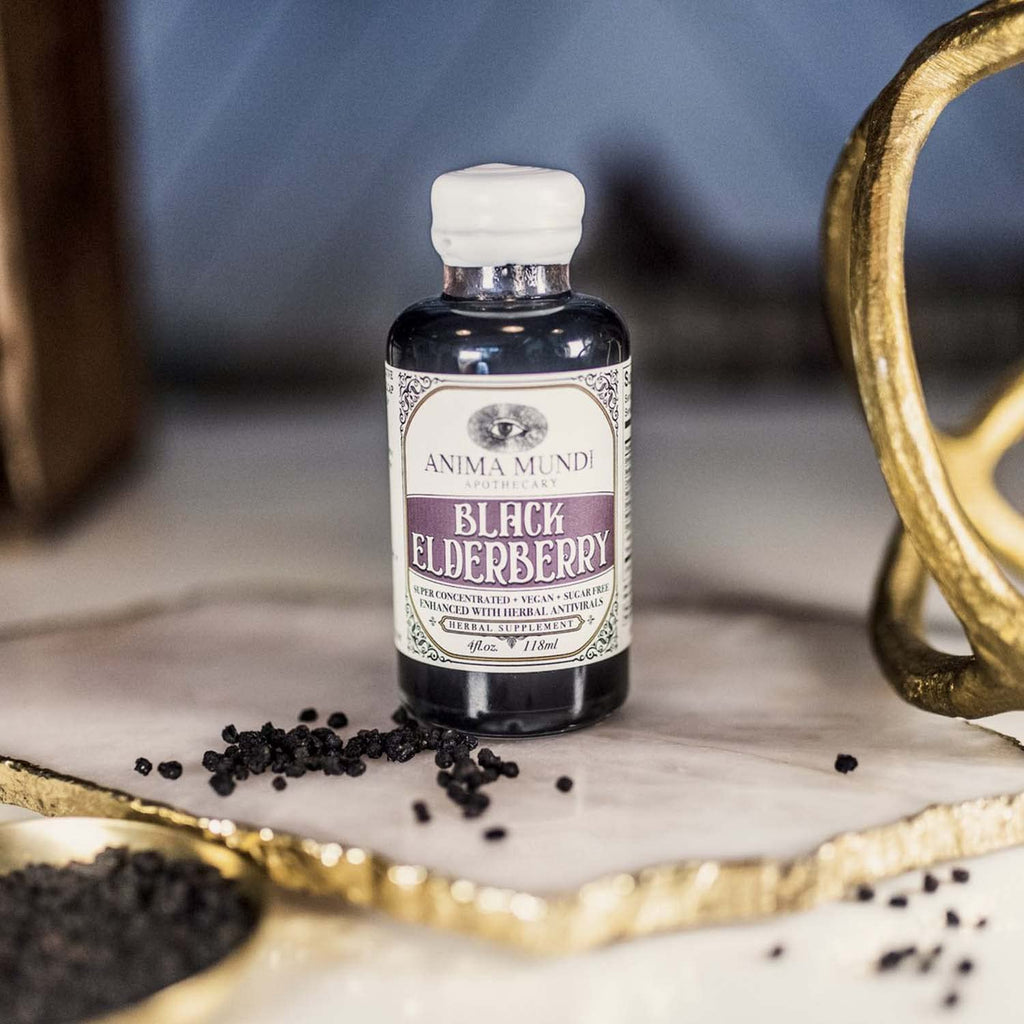 Elderberry syrup for seasonal health