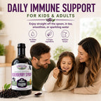 Elderberry syrup for seasonal support