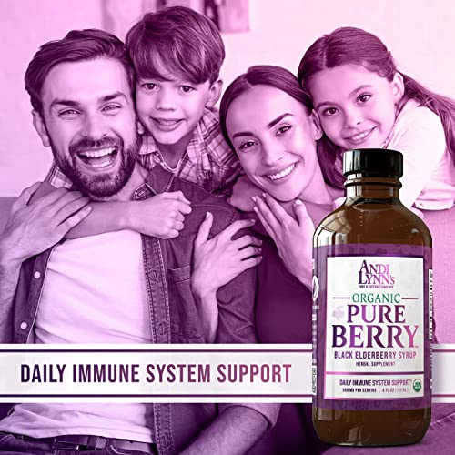 Elderberry syrup for soothing throat relief