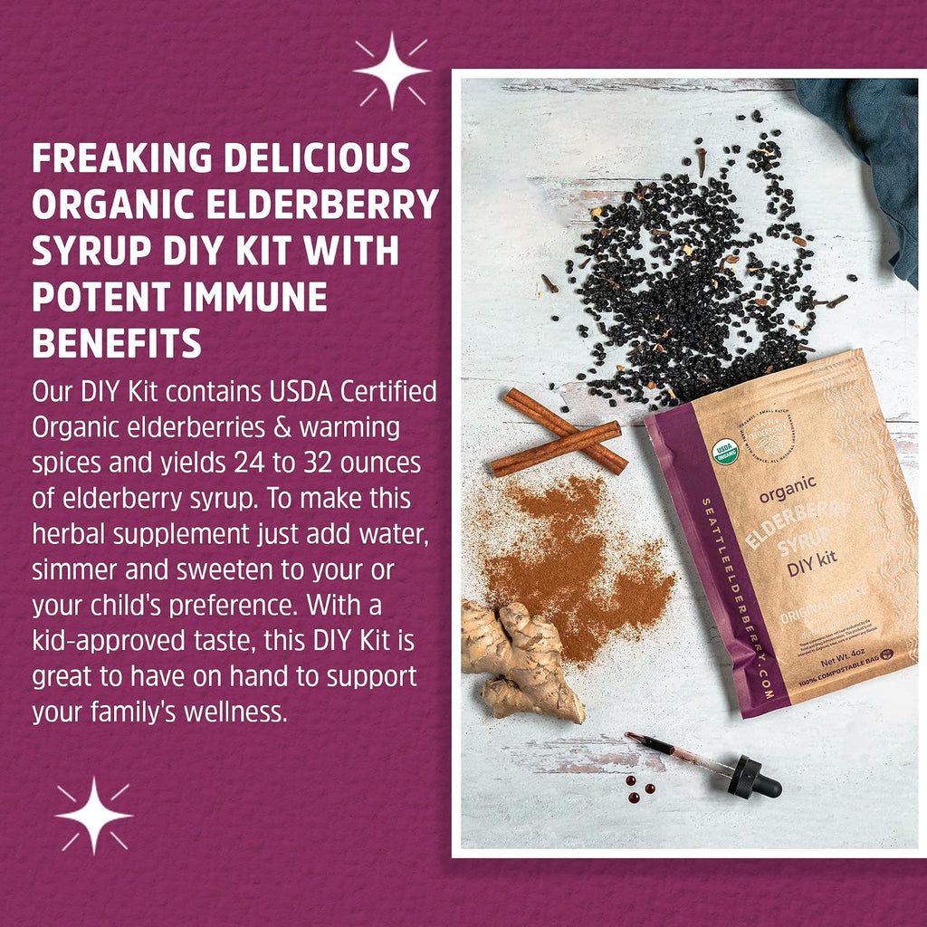Elderberry syrup making kit