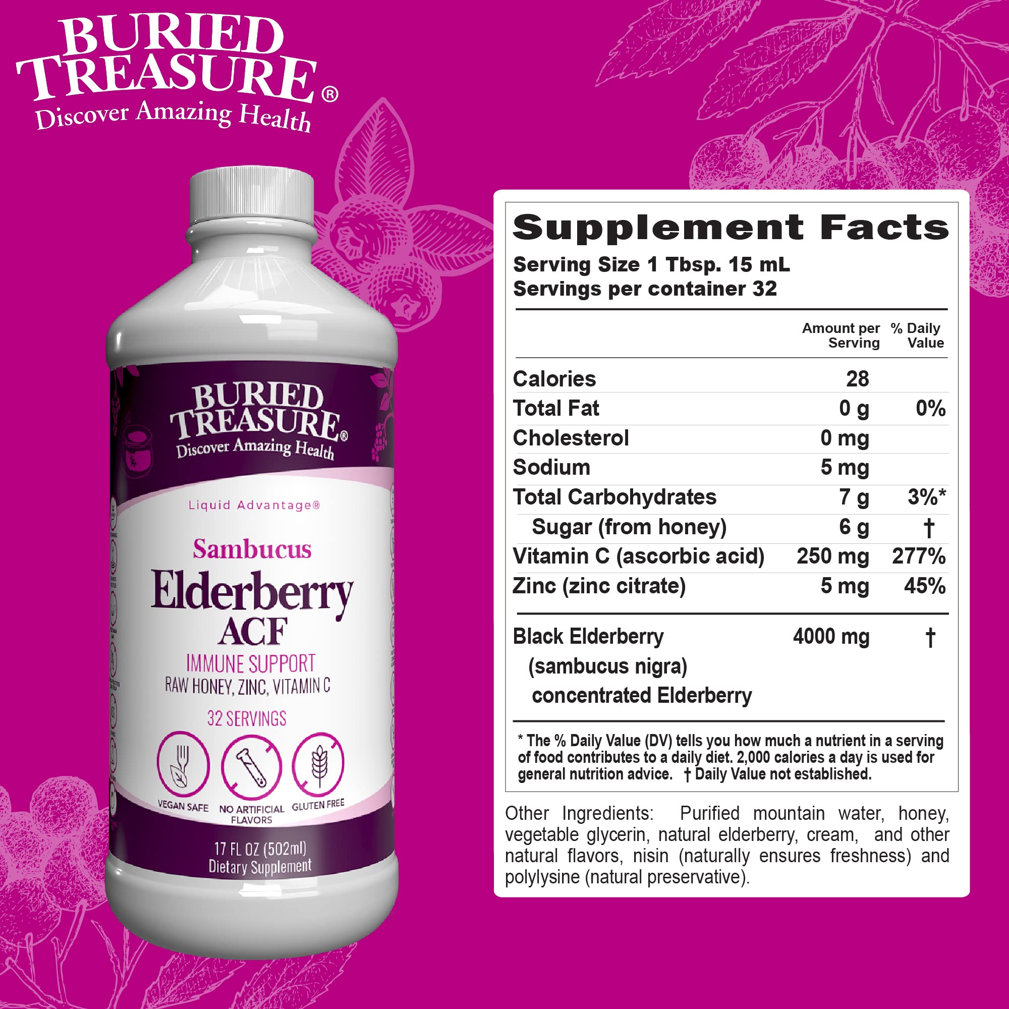 elderberry syrup with added vitamin C