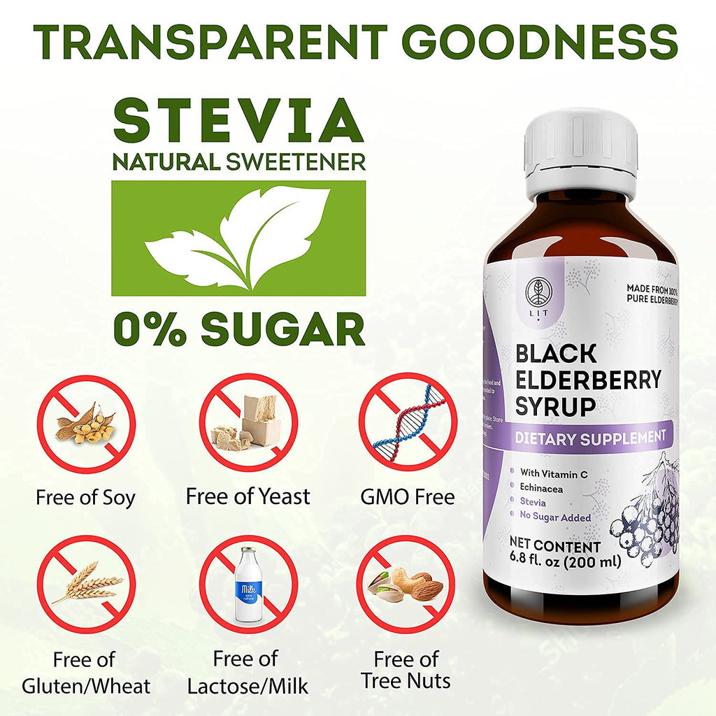 elderberry syrup with echinacea for immunity