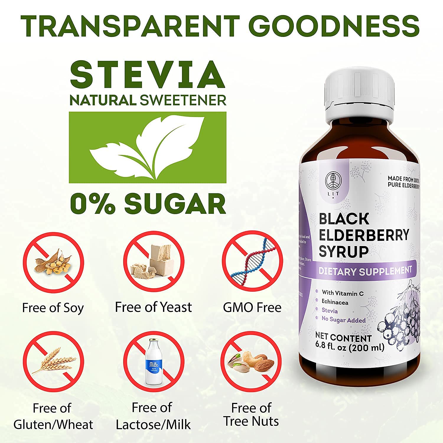 elderberry syrup with echinacea for immunity