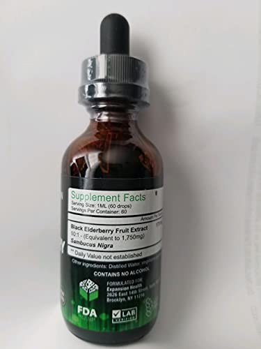 elderberry syrup with rich antioxidants