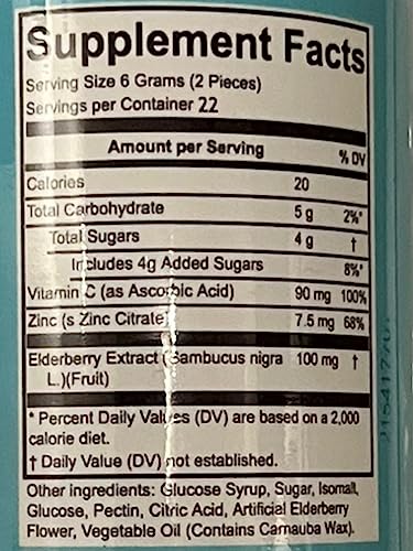 elderberry syrup with zinc benefits