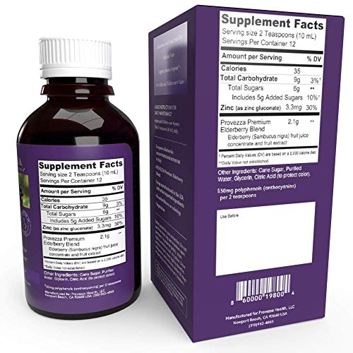 elderberry syrup with zinc benefits