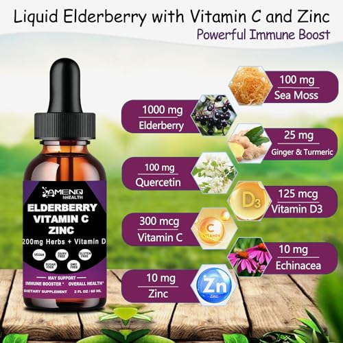elderberry syrup with zinc for health