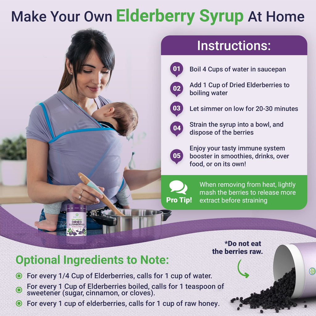 elderberry tea for soothing comfort