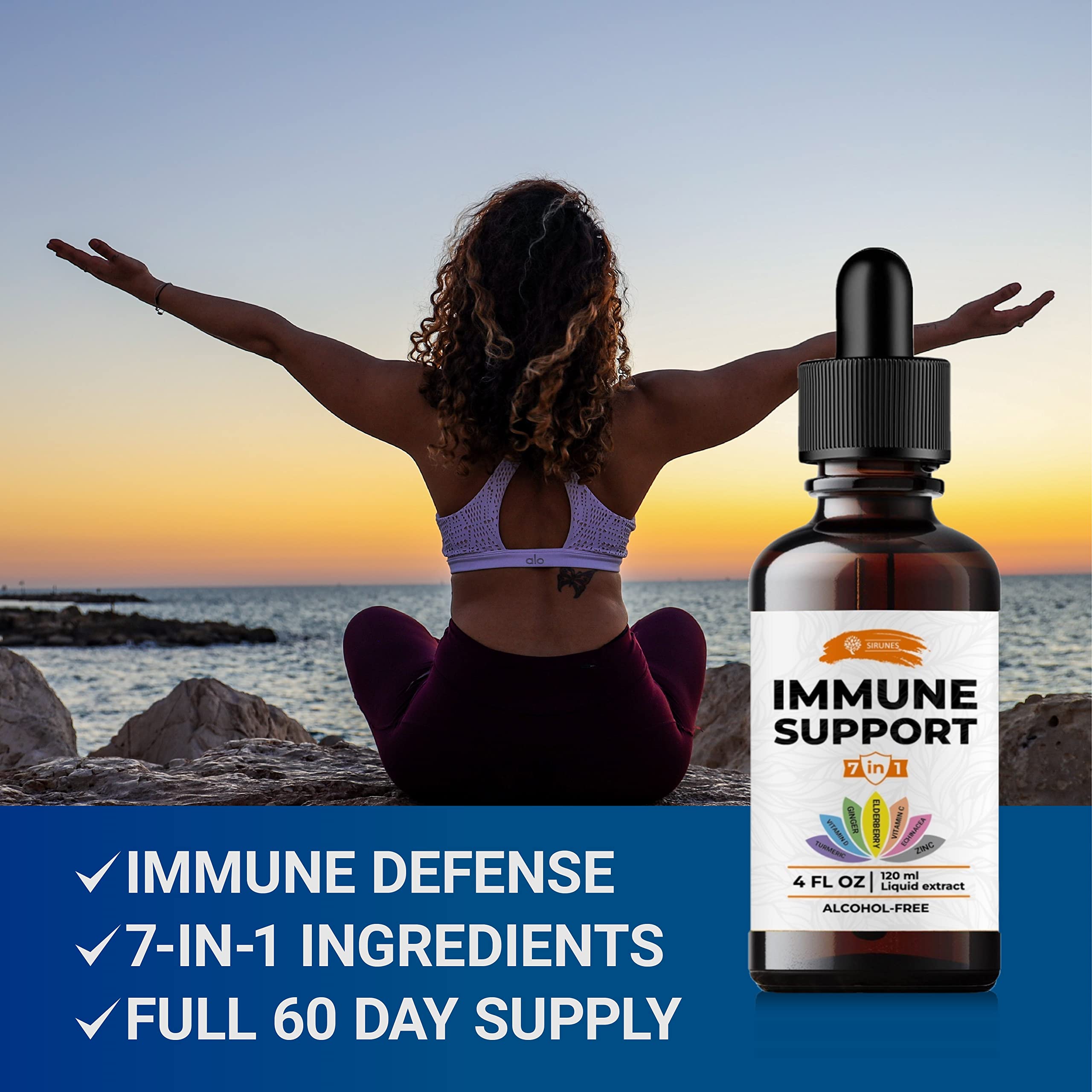 Elderberry turmeric blend for antioxidants