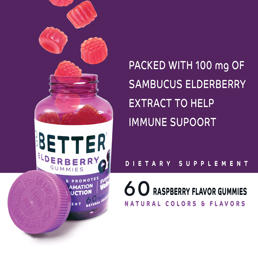 Elderberry vitamin boost for wellness