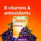 Elderberry vitamin C energy booster