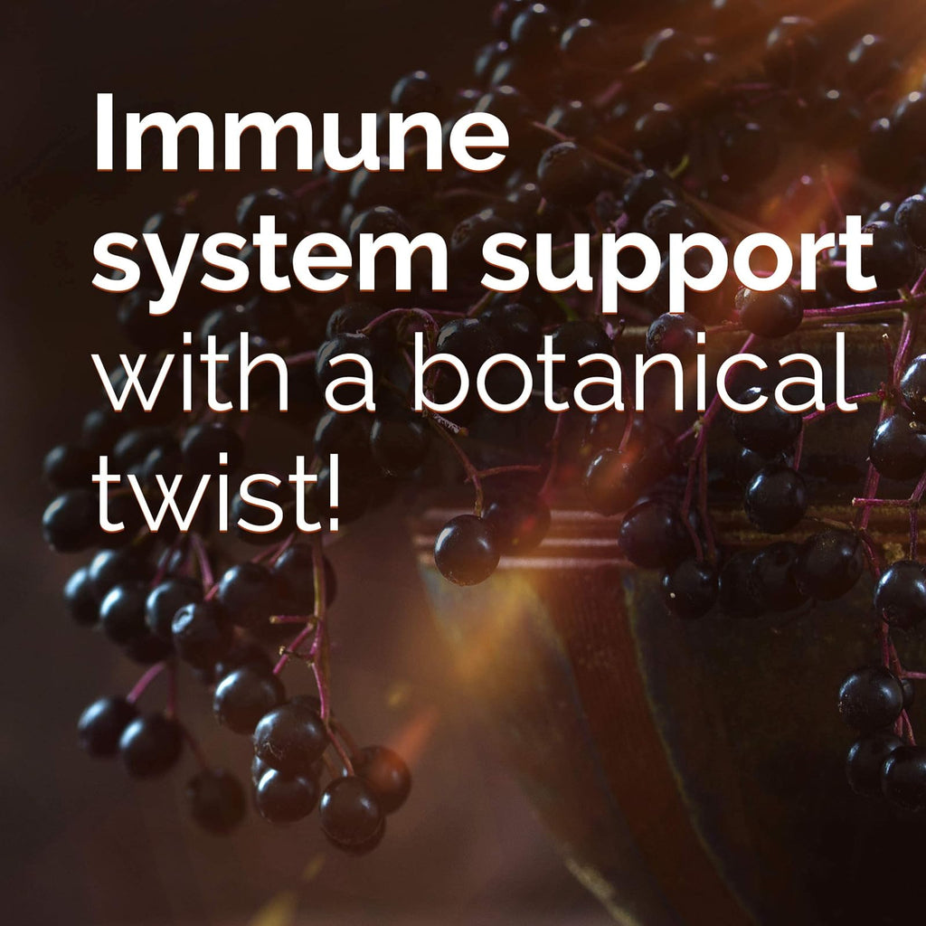 Elderberry vitamin C for cold relief