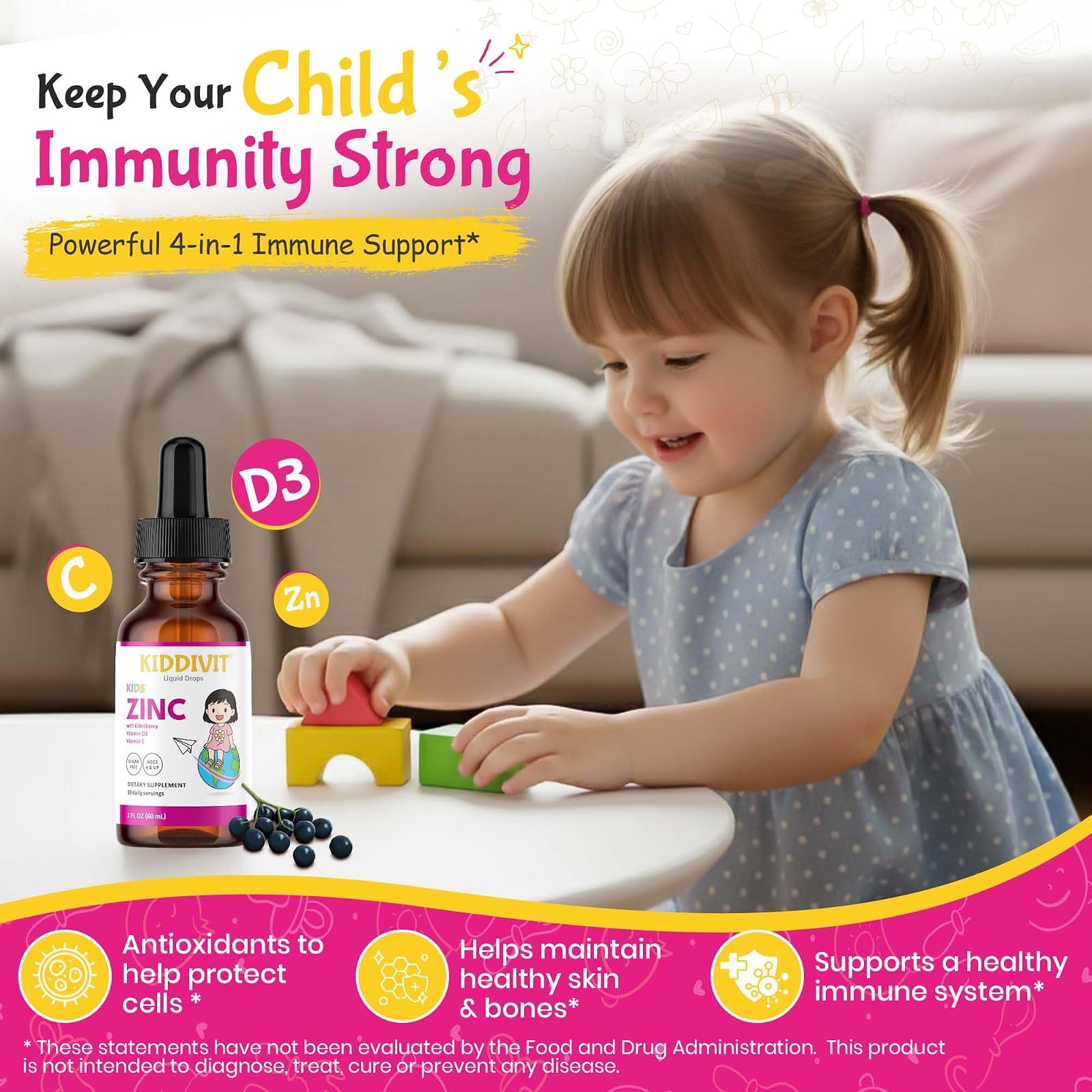 elderberry vitamin D3 for kids