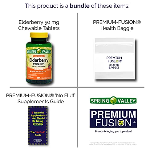 Elderberry vitamin pouch for convenience