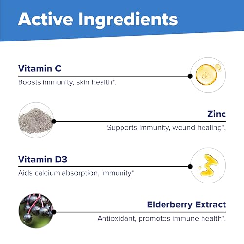 Elderberry vitamins for active children