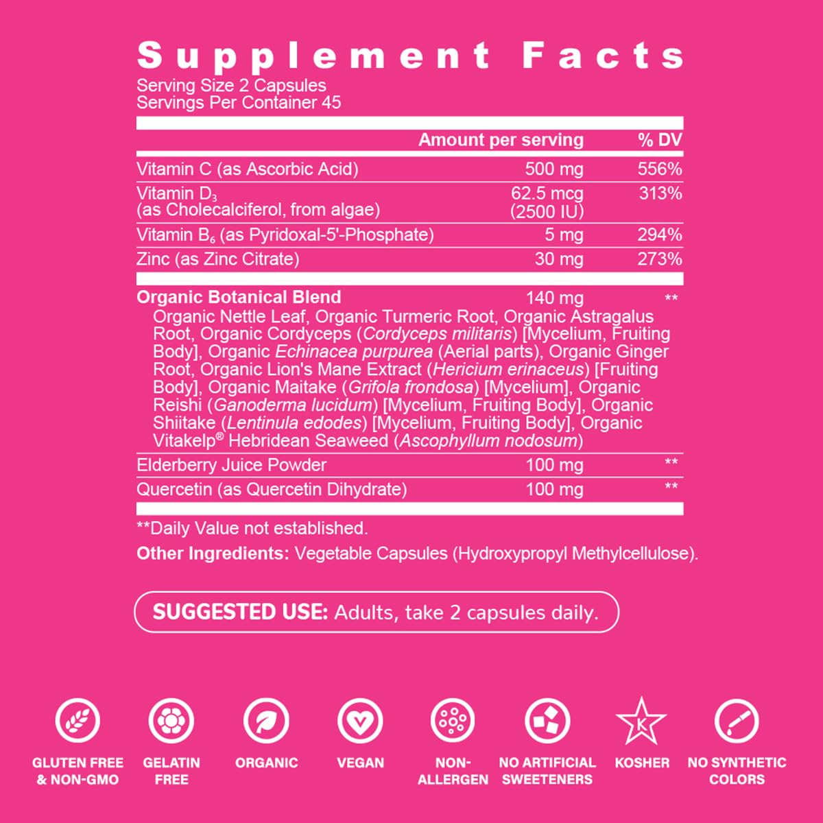 Elderberry vitamins for daily wellness