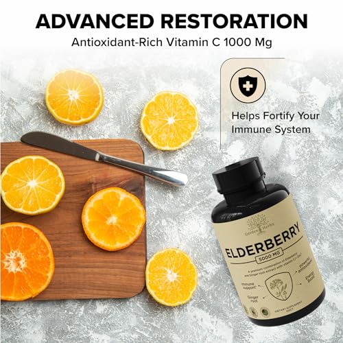 Elderberry vitamins for overall health