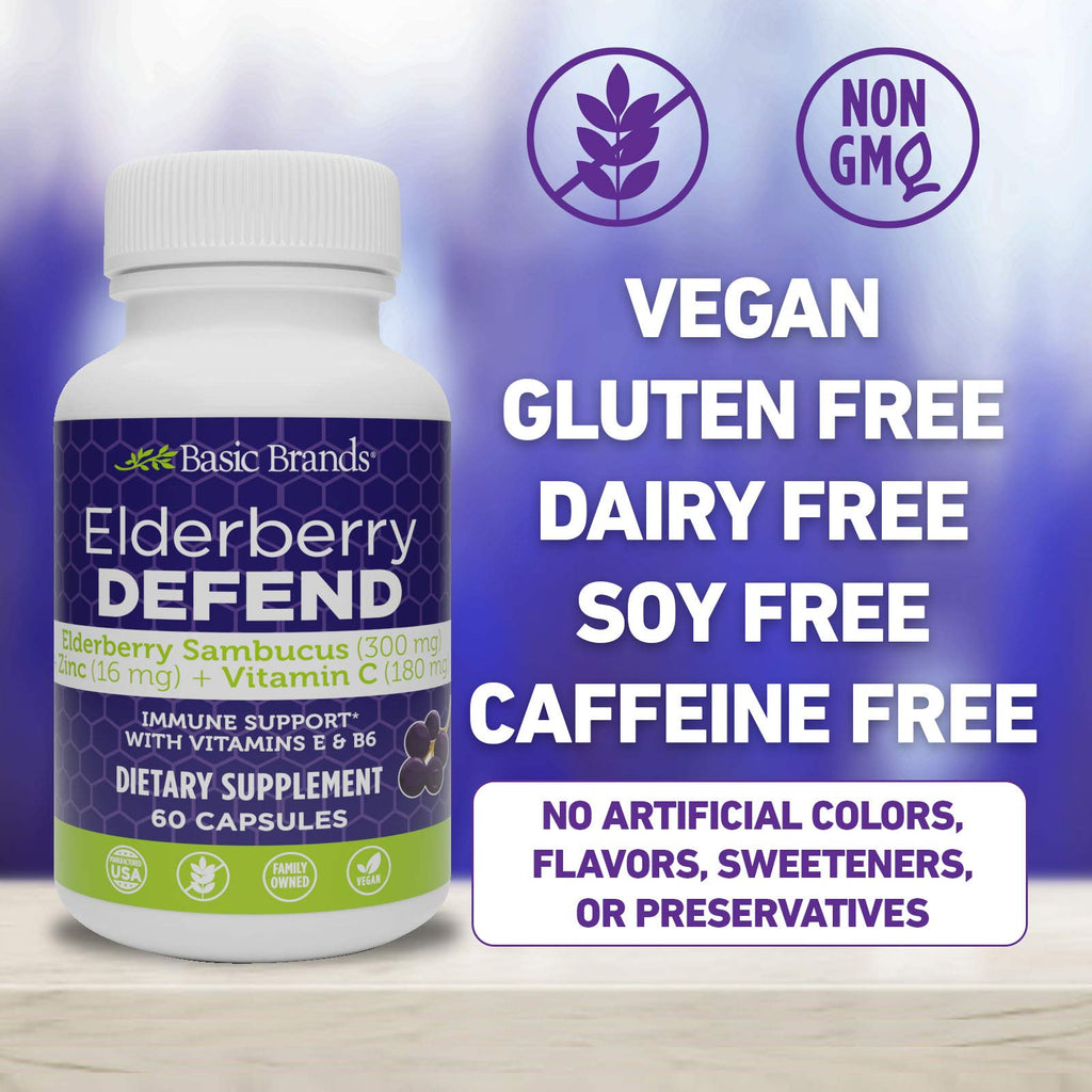 Elderberry vitamins for seasonal support