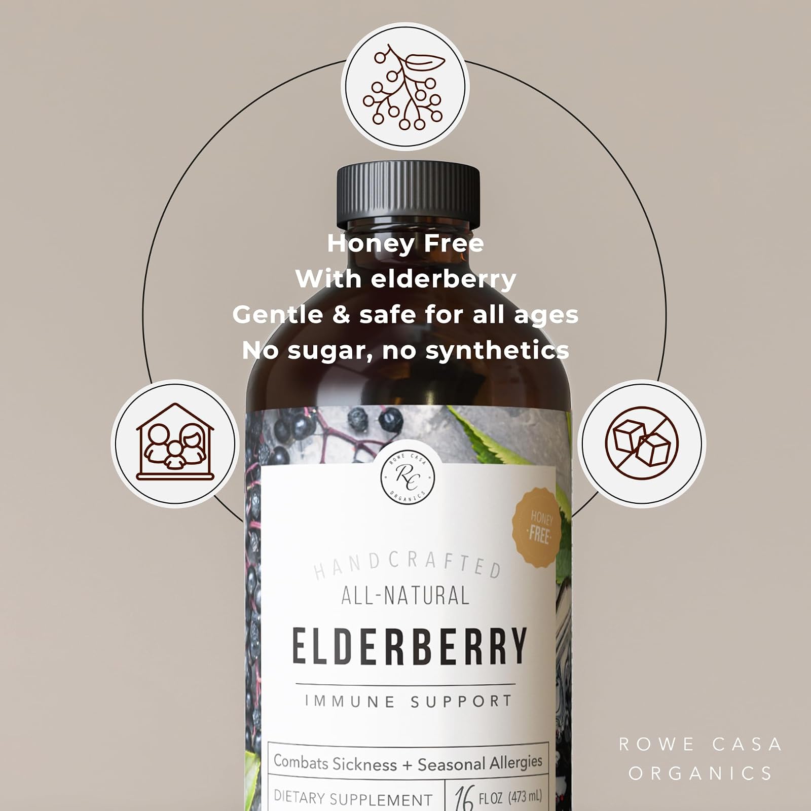 Elderberry with antioxidants for immune support