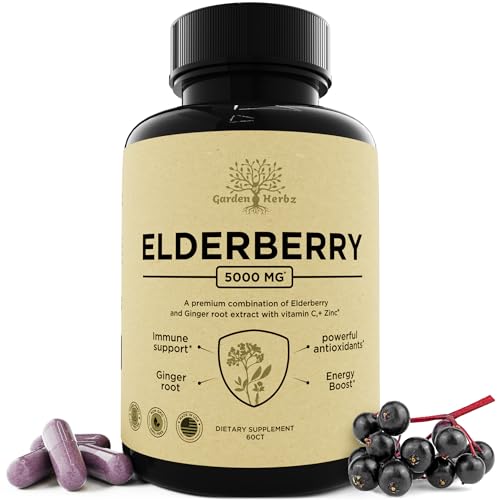 Elderberry with vitamin C benefits