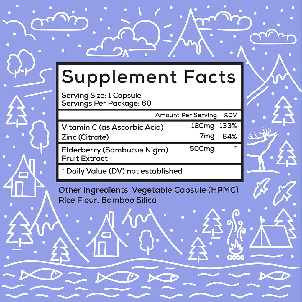 elderberry with vitamin C benefits