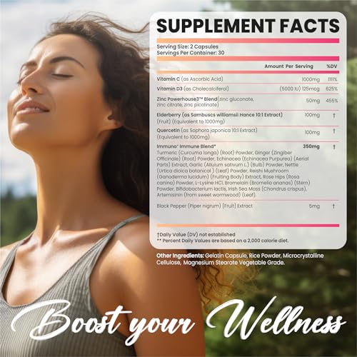Elderberry with vitamin D support