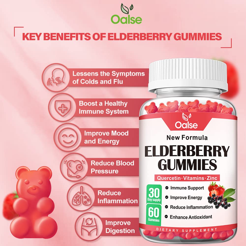 Elderberry with zinc and vitamin C