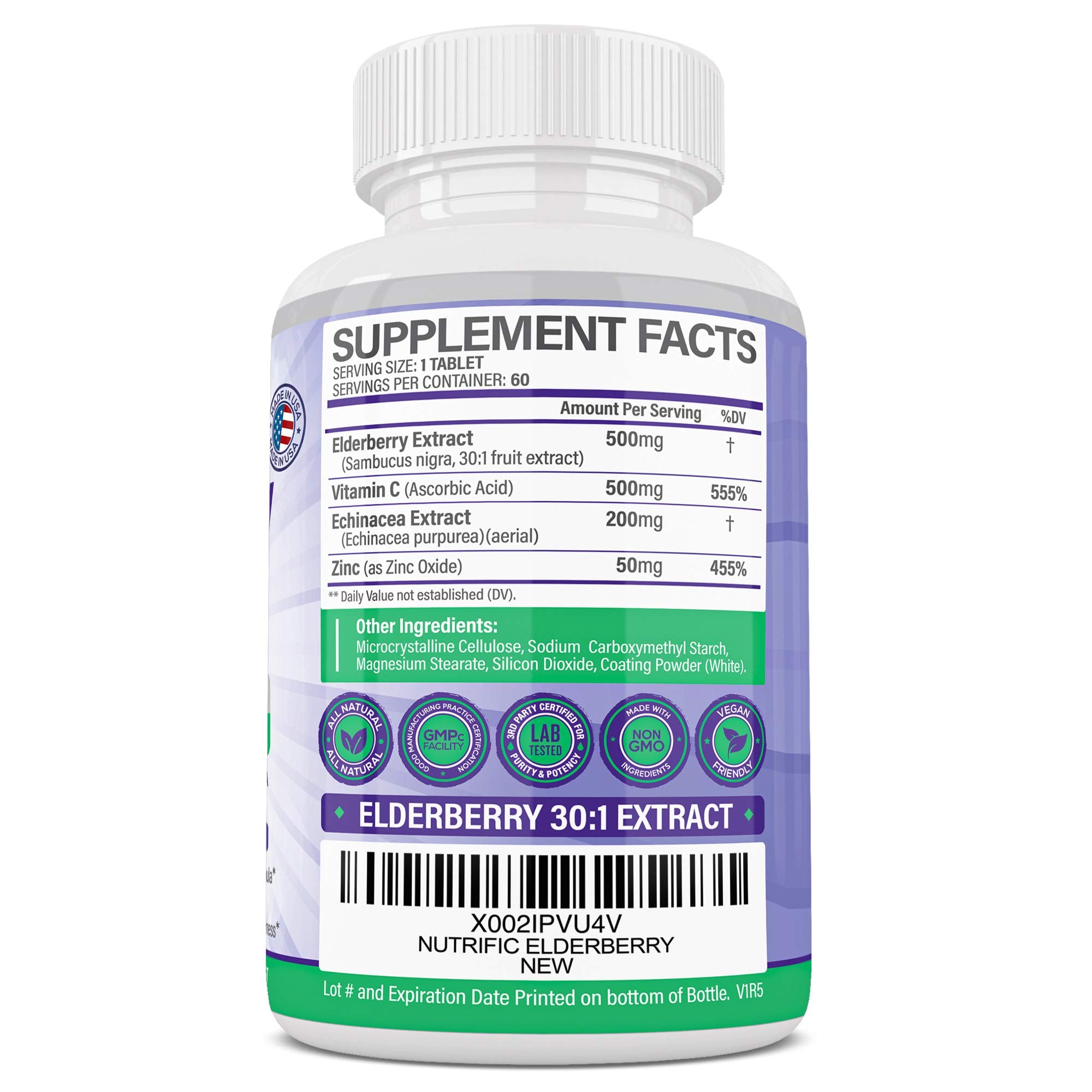 elderberry with zinc and vitamin C